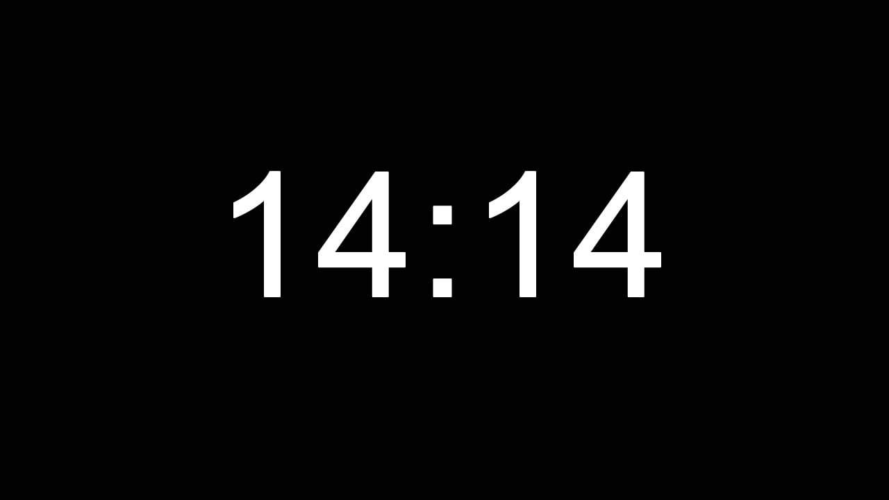 14:14: Significado: O que quer dizer essa hora?